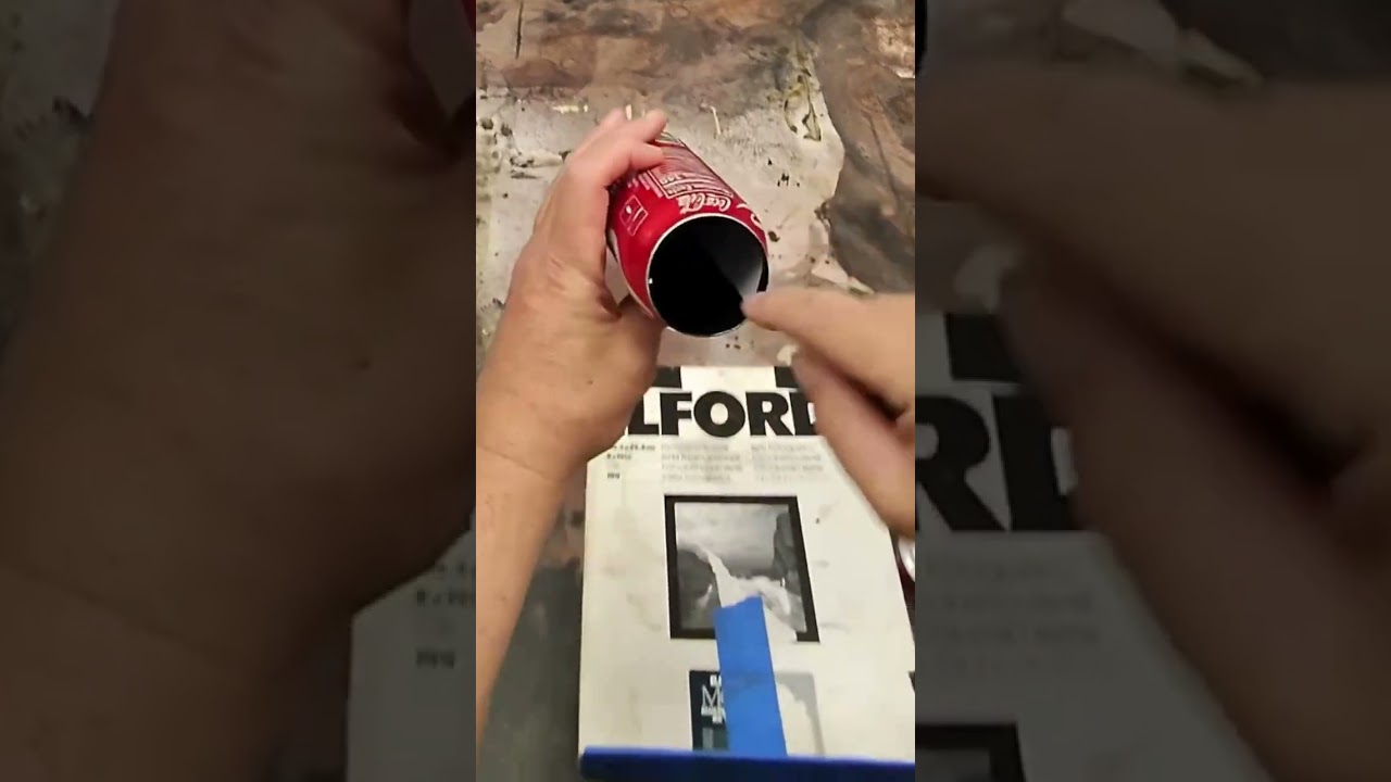 Turning a piece of trash into a camera!!