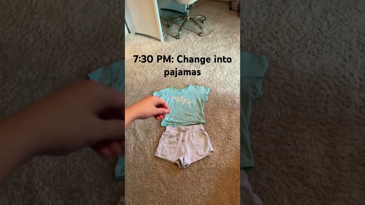 My school night routine!