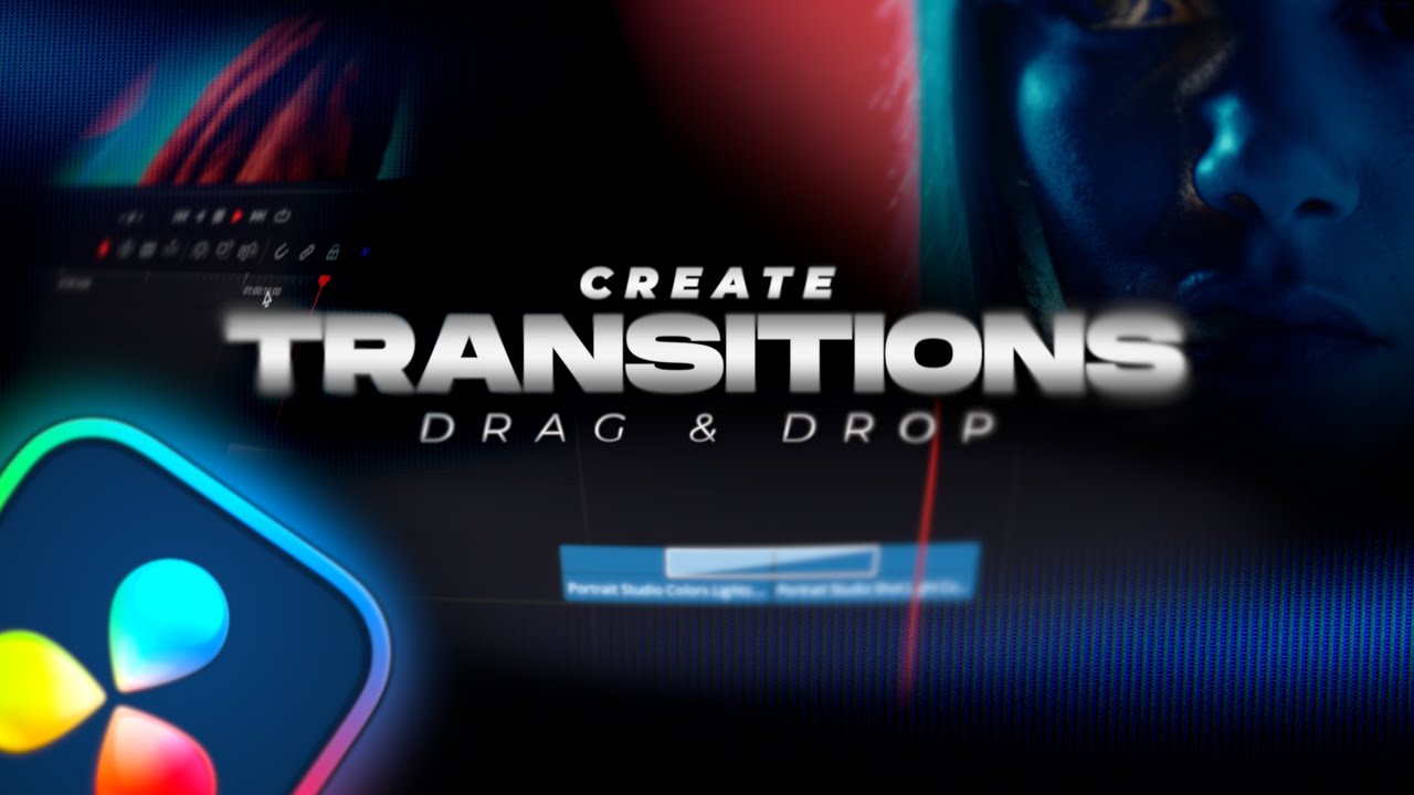 How to Create Custom Drag and Drop Transitions in DaVinci Resolve