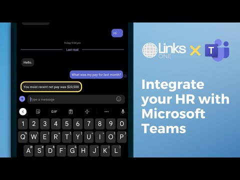 Links One - Microsoft Teams Integration