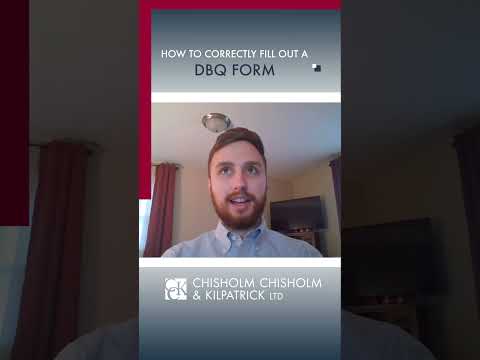 Correctly Filling Out VA DBQ Forms (Disability Benefits Questionnaire)