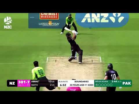 Muhammad Abbas Creates History! Fastest 50 on Debut for New Zealand | NZ Cricket 2025