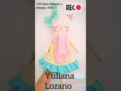 100 IDEAS CON RETAZOS O RETALES Part 03🧵✂️MUY UTILES PARA TU FAMILIA, REGALAR O VENDER(Reciclaje)