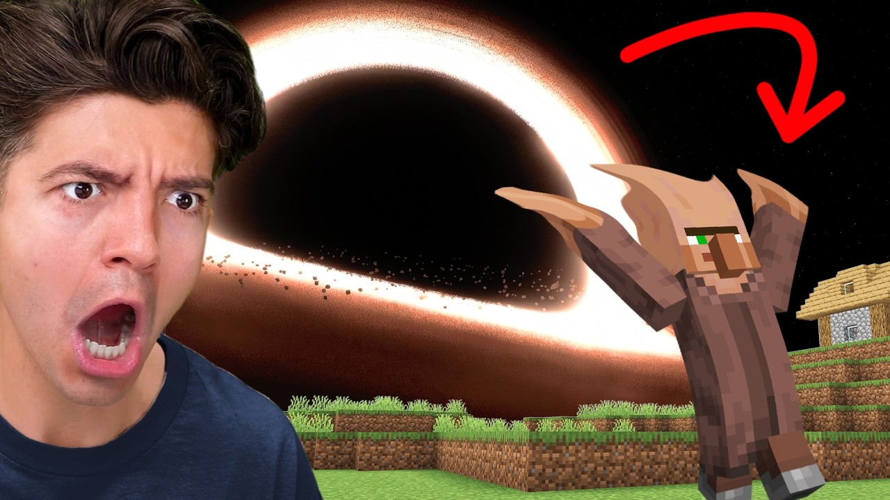 I Fooled Villagers With NATURAL DISASTERS in Minecraft