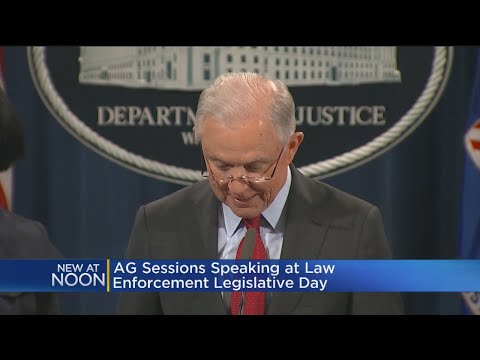 Attorney General Jeff Sessions To Visit Sacramento Tomorrow