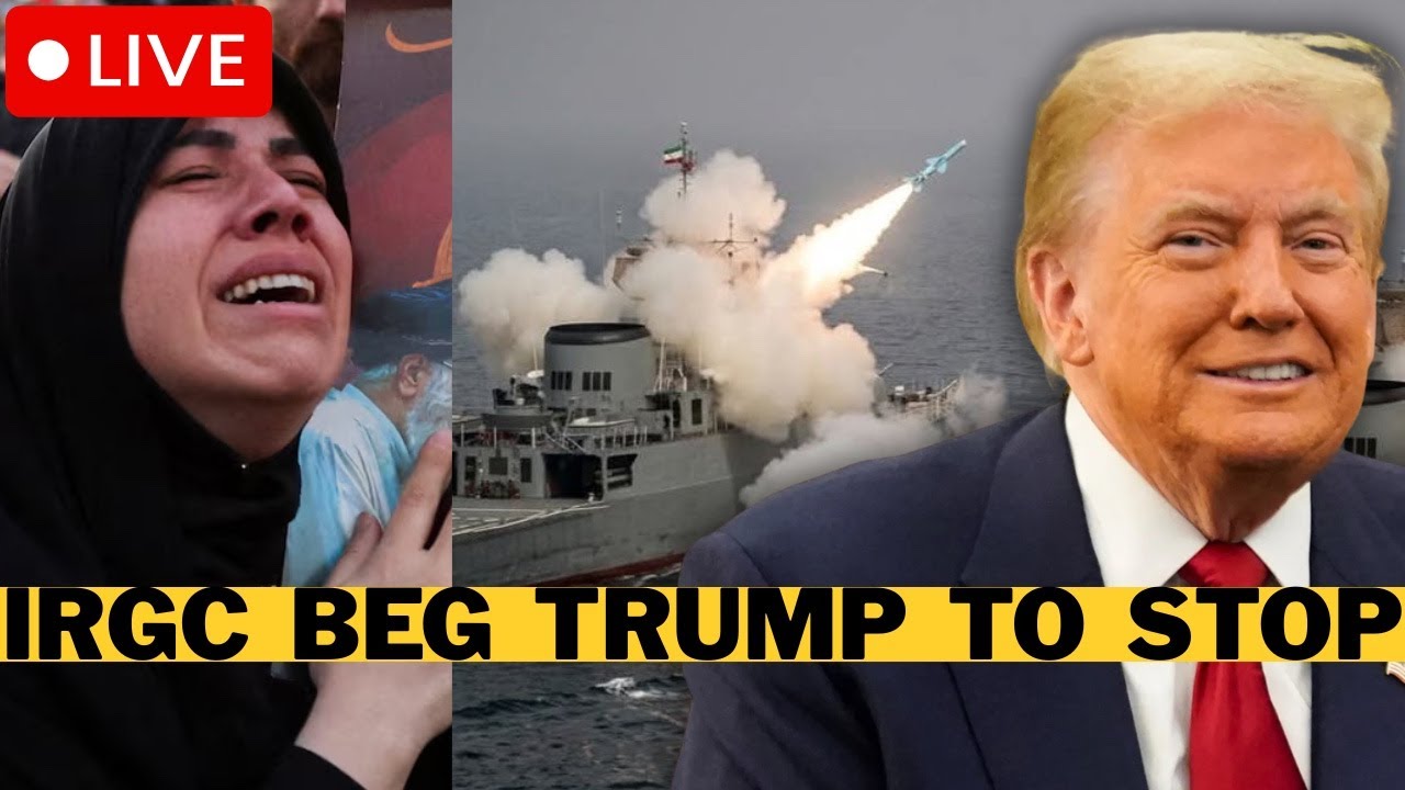 🚨 LIVE: IRGC Surrender To Trump Ceasefire Talks - Israel's Iran Regime Change Plan