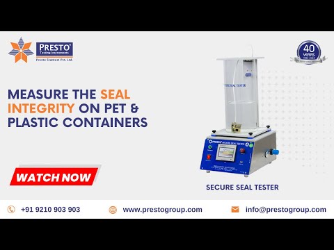 Secure Seal Tester at Best Price in India