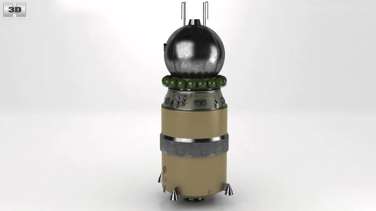 Vostok 1 3D model by 3DModels.org