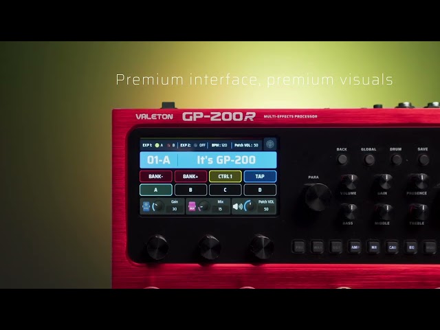 VALETON GP-200R Multiefekt gitarowy | Kytary.pl