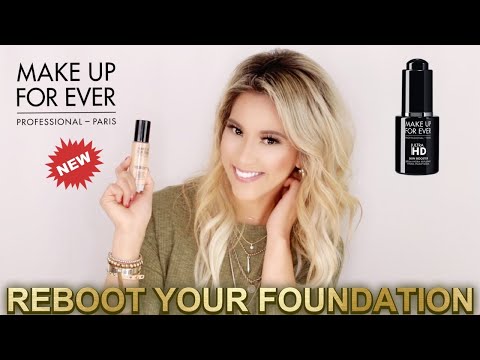 NEW MAKE UP FOREVER REBOOT FOUNDATION | NATURAL FLAWLESS MAKEUP FOR MATURE SKIN | 11HR WEAR TEST