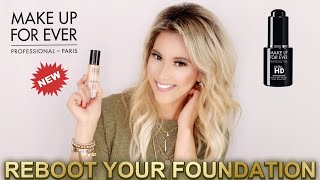 NEW MAKE UP FOREVER REBOOT FOUNDATION | NATURAL FLAWLESS MAKEUP FOR MATURE SKIN | 11HR WEAR TEST