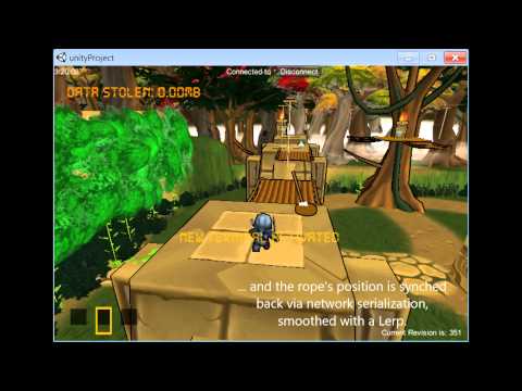 Networked Rope Physics via Authoritative Server (Video) | Game Of Skill