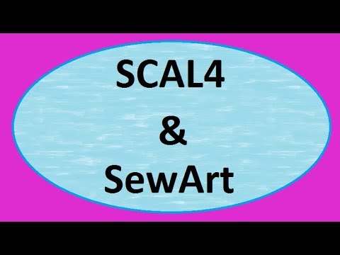 Using Sure Cuts A Lot (SCAL) to Create Graphics for SewArt Digitizing Software