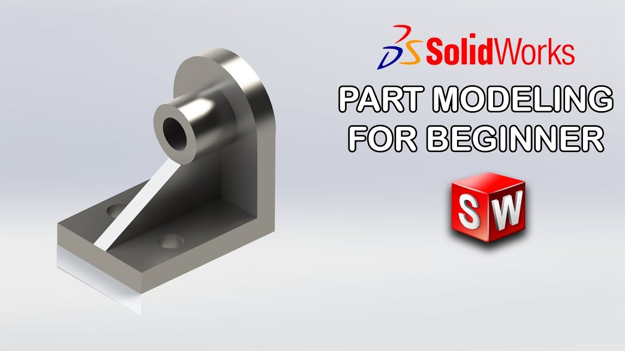 Solidworks Basic tutorial #13 | Part Modeling for Beginners | Solidworks