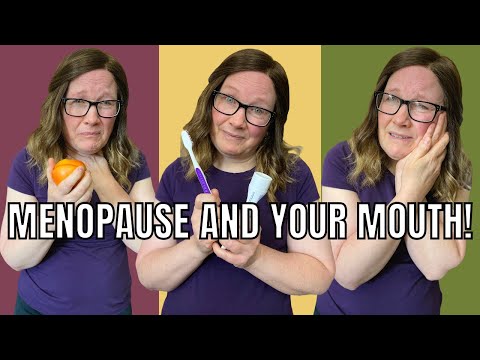 7 Oral peri/menopause symptoms. Upsetting mouth/throat issues in menopause.