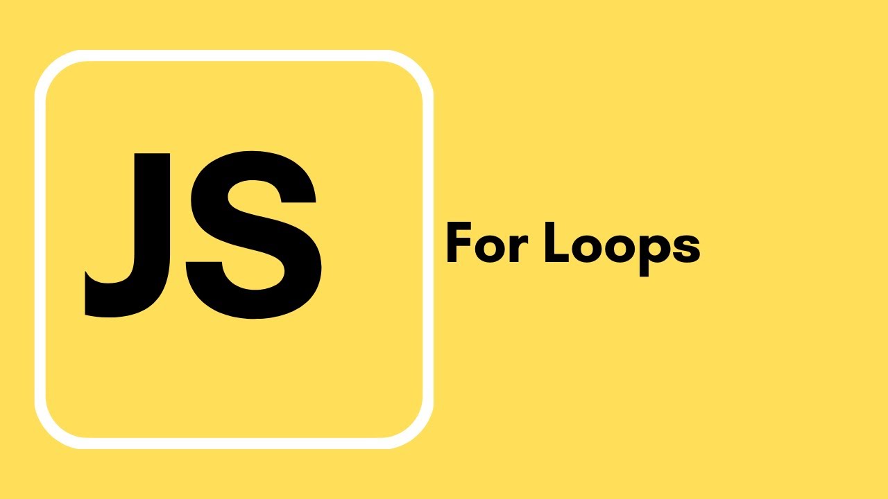 Javascript Tutorial - 24 - For Loops
