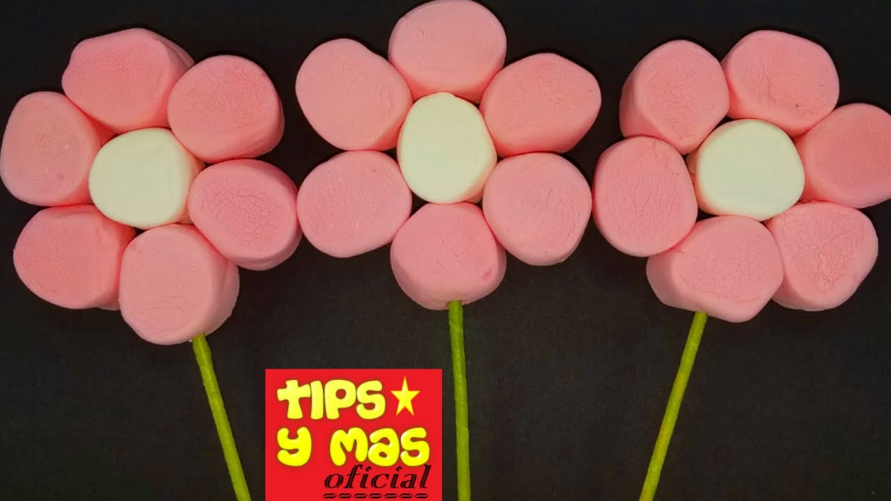 Como hacer flores de bombón faciles para 14 de febrero tipsymasoficial