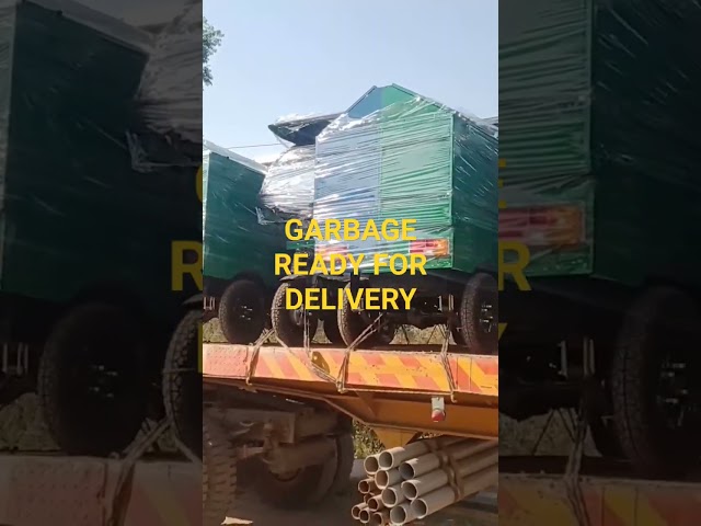 Electric Garbage Van - 800Kg Electric Garbage Van Manufacturer from ...