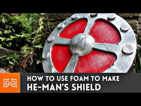 How to Make He-Man's Shield Out of Foam Mats