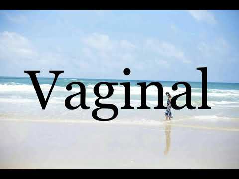 How To Pronounce Vaginal🌈🌈🌈🌈🌈🌈Pronunciation Of Vaginal