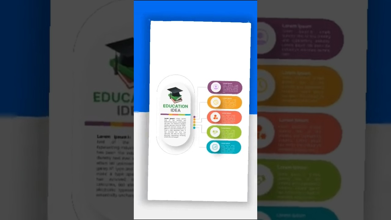 Creating Infographic template🔥🔥 #figma #graphicdesign #shorts #trending