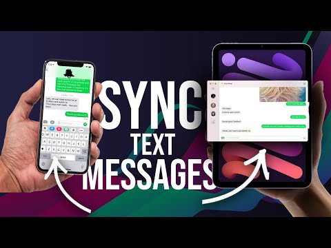 How to Connect Your iPhone to Your iPad Messages (sync)