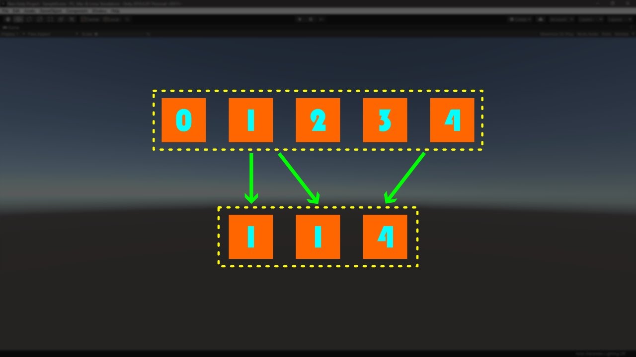 Getting Random Elements from a List | C# | Unity Game Engine