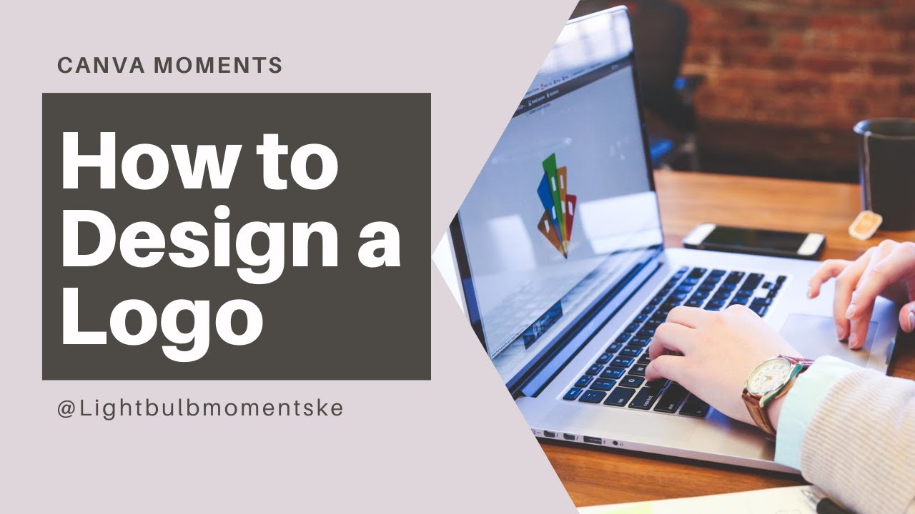 HOW TO MAKE A LOGO IN 5 MINUTES - FOR FREE \\ Light Bulb Moments