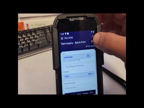 How To Print Labels from Handhelds