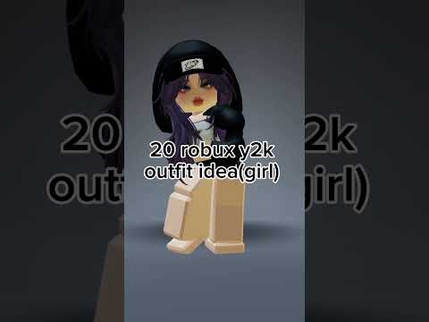 20 robux y2k girl outfit idea #roblox #shorts