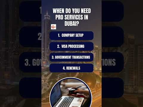 PRO Services You Never Knew You Needed! #howtostartabusinessindubai