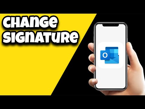 How To Change Signature On Outlook App