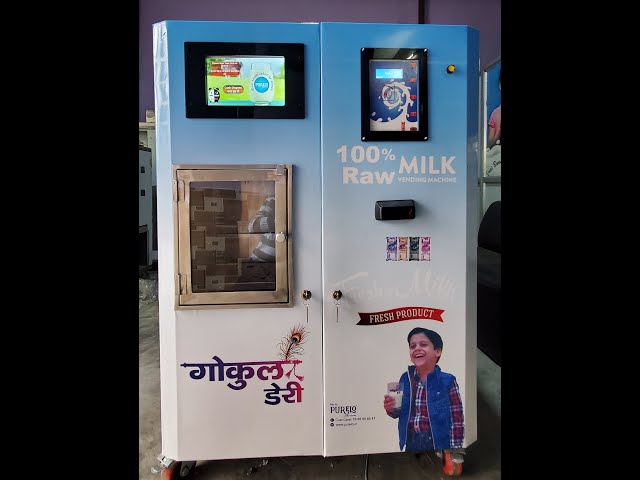 Milk Vending Machine - 100 Liter Milk Vending Machine Manufacturer from ...