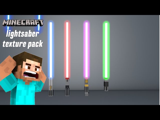 Lightsaber TexturePack Minecraft Texture Pack