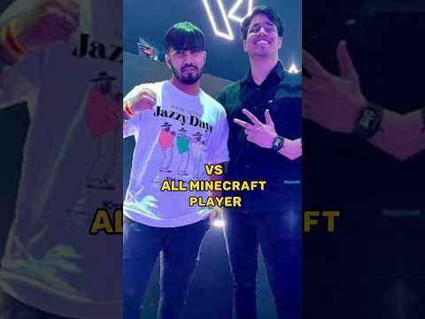 Techno gamerz Anshu bisht vs all Minecraft player ππ₯ #anshubisht #technogamerz #smartypie