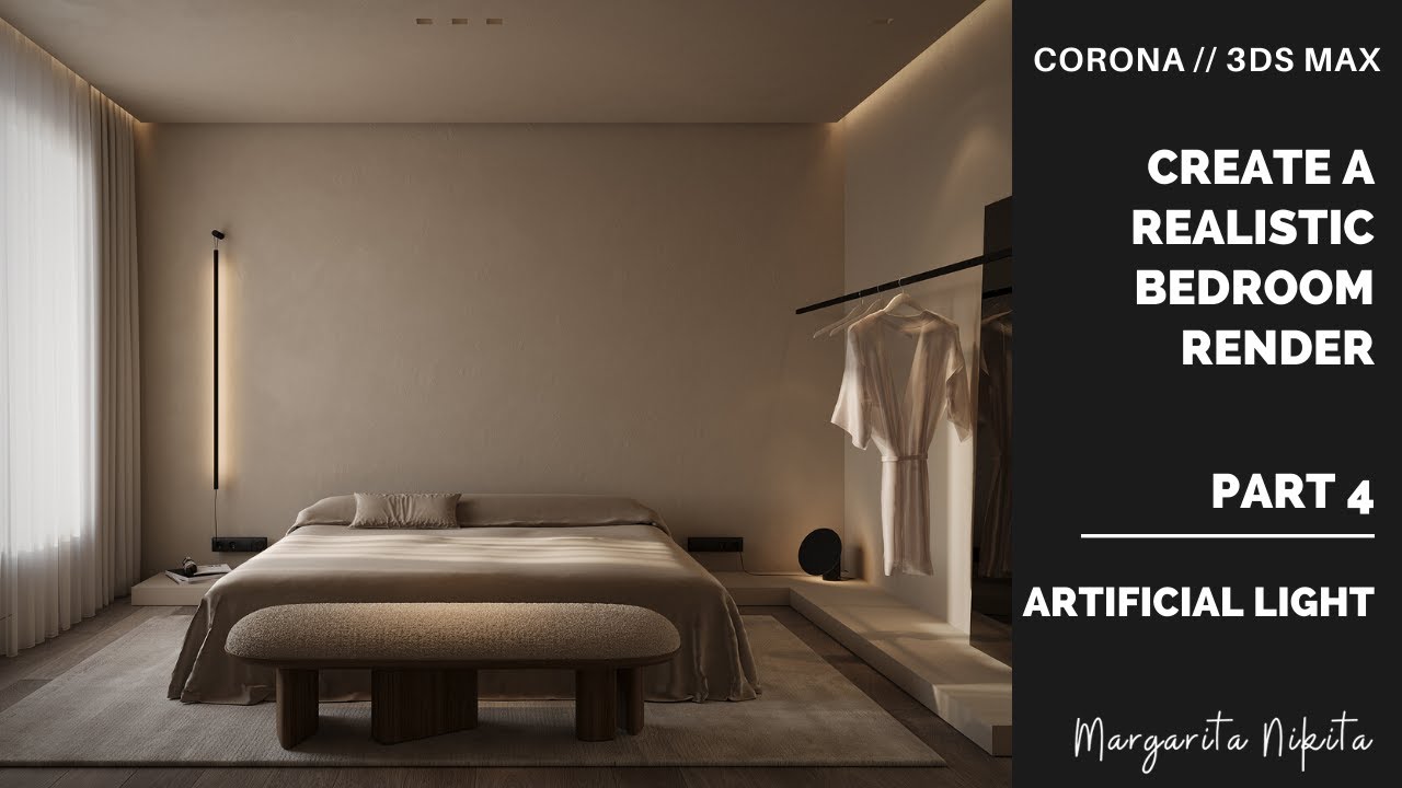 Corona in 3ds Max tutorial | Artificial Lighting