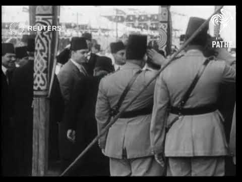Moulid el-Nabi ceremony in Cairo (1938)