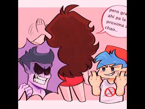 Daddy Dearest Vs. GF (FNF) (Mini Comic) (Fandub Español Latino)