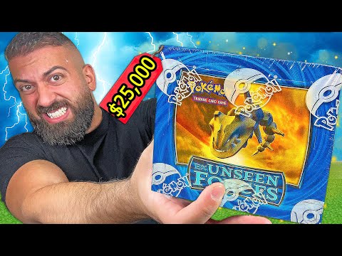 Opening The $25,000 Pokemon Box Was WILD!