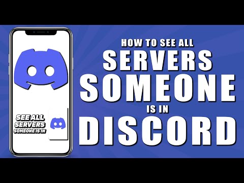 How to see all servers someone is in discord (2024)