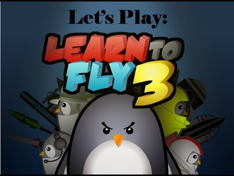 Learn to fly 3 Part 1 Space Is Sooooo Cool