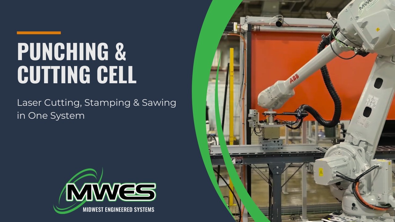 Robotic Laser Cutting System for Aluminum Housings | Full Automation Cell