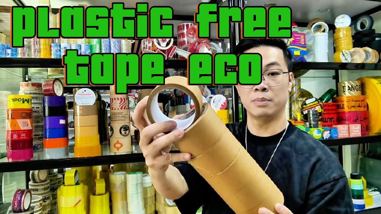 Custom paper tape for framing,eco friendly adhesive tape,eco friendly gift wrapping tape