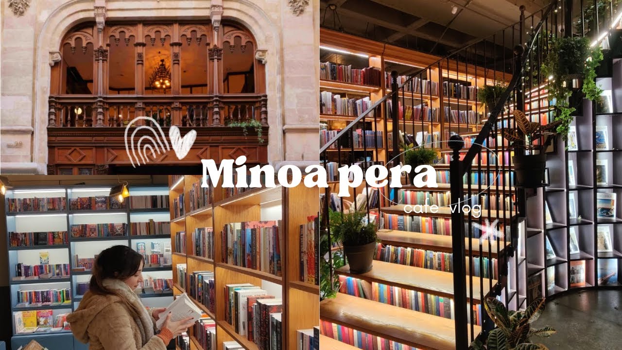 Minoa Pera  Where Books, Coffee, and Culture Collide in Istanbul 📖☕🌟