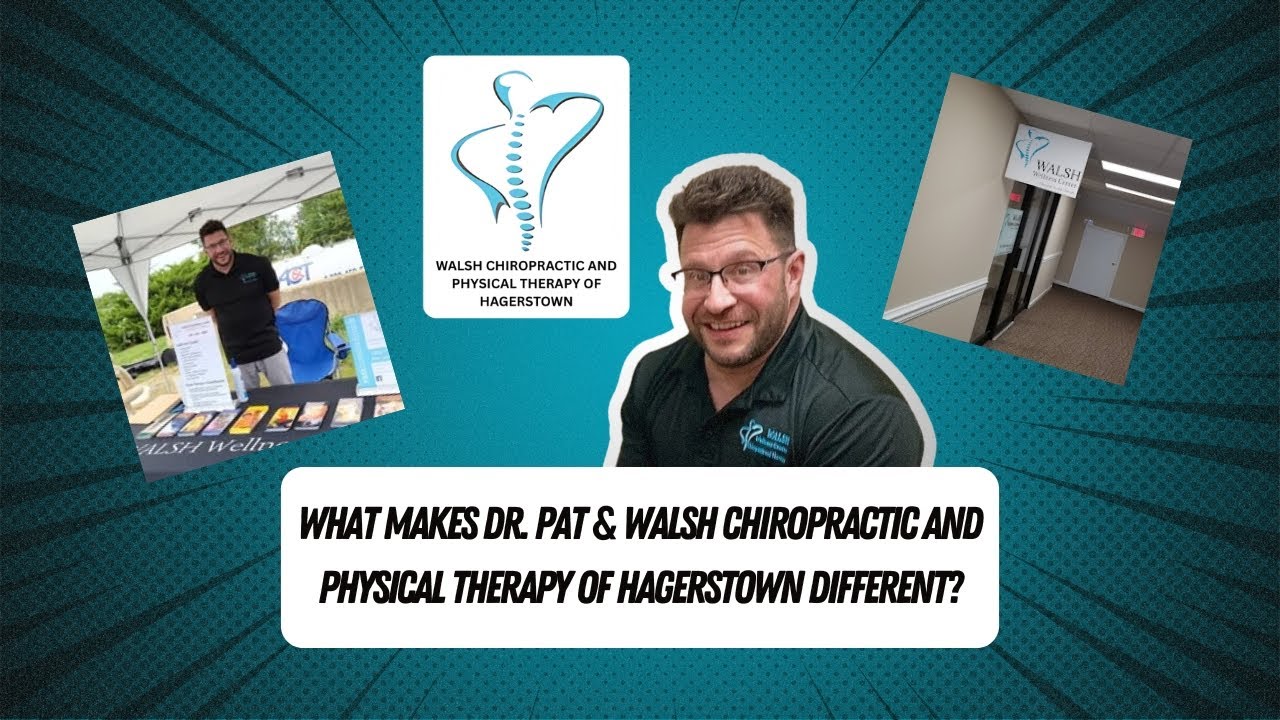 Why Dr. Patrick Walsh Is Different from Other #Chiropractors in #Hagerstown  | Walsh Wellness Center
