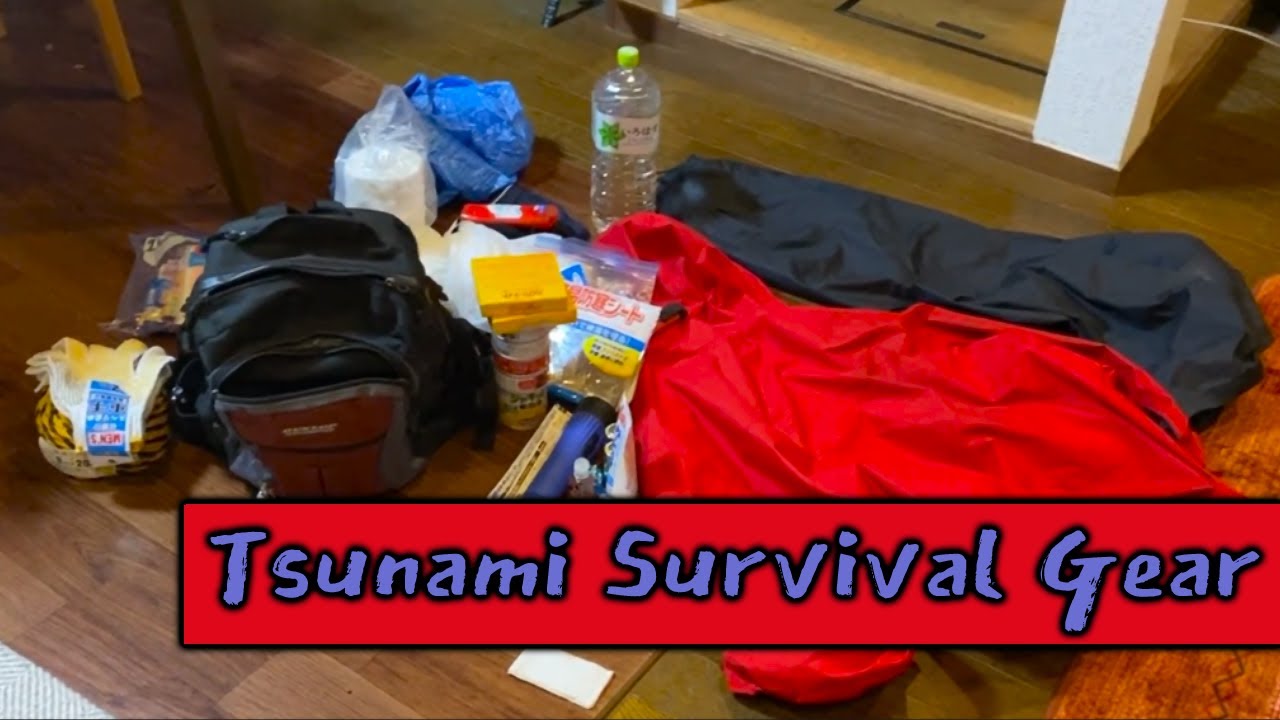 My Tsunami Survival Kit | JET Programme
