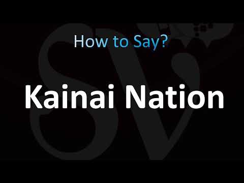 How to Pronounce Kainai Nation (CORRECTLY!)