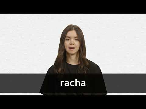Traducción en inglés de “RACHA” | Collins Diccionario español-inglés