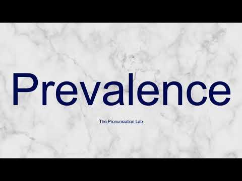Prevalence Pronunciation: How to Pronounce Prevalence — How to Say Prevalence? #englishlearning