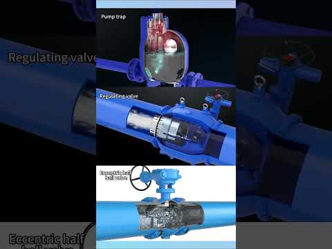 Principle of common pipe equipment #valve